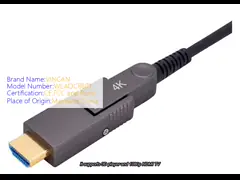 EDID CEC HDCP2.2 HDR HDMI Оптический кабель совместимый с EMI RFI