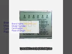China Home Appliances Twisted Nematic 300 - 500cd/M2  Display Lcd Tn Panel,segment lcd display,segment lcd for sale