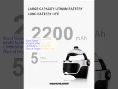 3 Livelli di intensità Massaggiatore capelluto Casco Pressione dell'aria Miglior casco Massaggiatore testa