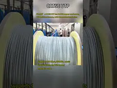 A Closer Look: CAT5E UTP LSZH White Cable High Speed Reliable Network Connectivity for Bulk Orders