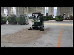 China Industrial Electric Sweeper Heavy-Duty Floor Cleaning Machine For Warehouses for sale