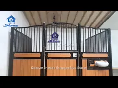 See Why Choose 12ft * 12ft Equine Ventilation Bar European Horse Stalls