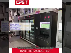 China Outdoor Mobile Inverter Aging Test Bench with Conversion Efficiency 85% and RS485 Communication for sale