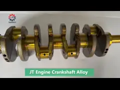 China Diesel Engine Crankshaft Hi-TTS Diesel Engine Alloy Gold Crankshaft for Mazda KIA JT Engines K2700 Part Numbers OK75A-11-301/OK65A-11-301J/0VN01-11301 for sale