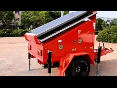 China CE-Certified Mobile Light Tower Solar Photovoltaic Panels LED Light Tower Generator Industrial Light Tower for sale