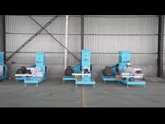 Animal Food Pellet Extruder Making Machine Mill Maker Extrusion Equipment Production Processing Line