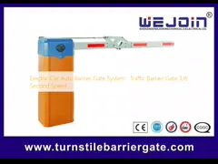 Système automatique de porte de barrière de voiture électrique, vitesse de la porte 3/6 de barrière du trafic seconde