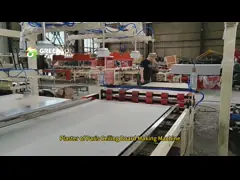 Double gypsum board laminating machine factory