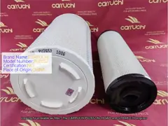 China WG9X25190062 WG9X25190061 PU2652  for HOWO  SITRAK C7H engine Spare Parts AIR FILTER for sale