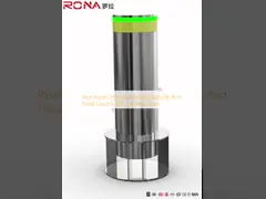 Punto di sicurezza a prova di tumulti, rimontabile, colonna fissa, acciaio inossidabile 304