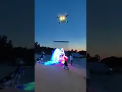 China P50 Lightweight Drone Flying Led Screen LED Floating Display for Outdoor City Light Show Events Product Launch Stage Performance Public Advertising for sale