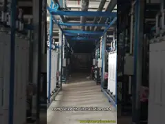 Cina 110 m3/h impianto di trattamento dell'acqua ultrapura per la pulizia delle wafer di silicio con modulo Edi in vendita