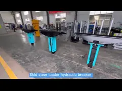 China Guchuan SB30/ GCB53V 168Kg Open Type Hydraulic Hammer 53mm Chisel for 2.5-4.5 Ton Skid Steer Loaders for sale