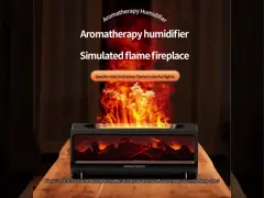 China Flame Aroma Humidifier with Enhanced Aroma Diffusion and Flame Effect for sale