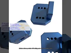 Metal CNC Machining Blue Oxidation Surface Finish CNC Milling Parts with Factory Price