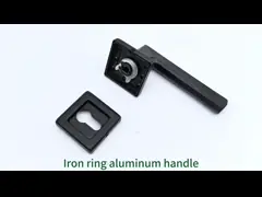 China Accessories PVC Steel Door Handles for Bathroom Bedroom Apartment-Modern Design for sale