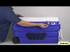 内寸70x38.5x34cm 保冷ボックス 持ち運びやすく、保管に便利