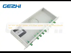 1x2 1x64 1x8 séparateur PLC 1x32 séparateur de fibres 1U 19 pouces type de montage à support