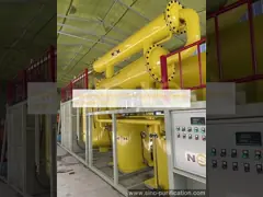 China Degassing Engine Oil Refining Machine Remove Impurities 380V for sale