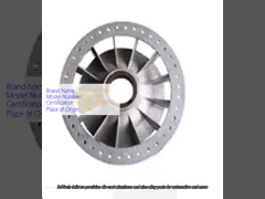 China Precision Die Casting Parts For Automobile , Aluminum Alloy Die Casting Fan for sale