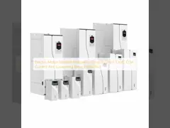 Electric Motor Variable Frequency Drive IP20  V/F OLVC CLVC Control Anti Loosening Rope Protection