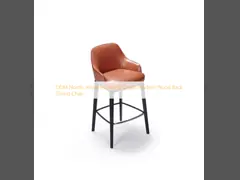 China ODM Nordic Wooden Dining Chairs Modern Wood Back Dining Chair for sale