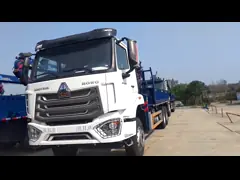 China Howo Truck Mounted 16ton Articulated Knuckle Boom Loader Crane Truck for sale