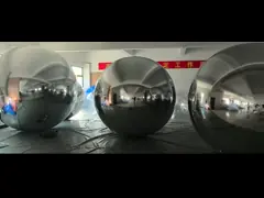 China 30-Inch,40-Inch,80-Inch Dual-Layer Pvc Construction Luxurious Silver Mirror Balloons for sale