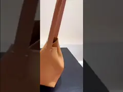 China Minimalist Bag Women's genuine leather shoulder bag Top-Grain Full-Grain Cowhide Bucket Bag (with Inner Pouch) underarm bag  Work Bag China supplier wholesale for sale