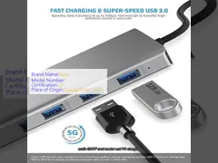12-인-1 USB 타입-C 도킹 스테이션 HDMI 1080P 60Hz 2*HDMI VGA RJ45 4*USB 오디오 SD/TF PD