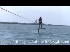 China Carbon Front Wing Hydrofoil Surf Boards Self Propelled Surfboard Hydrofoil 1.2M 1.3M for sale