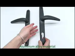 China Modern Design Aluminum Door Handle Lock for Hotel Casement Aluminum Door for sale