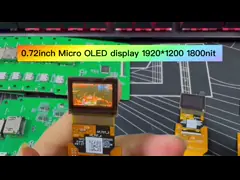 0.72inch #microdisplay #MicroOLEDdisplay 1920*1200 #FHD #augmentedreality OLED 2000nit HDMI Board