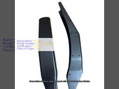 Custom Aluminum Sheet Metal Bending Parts with Black Oxidation and 100% Inspection Factory Price
