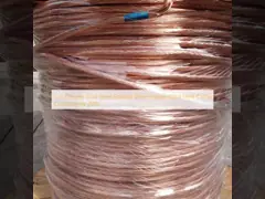 China Ccs Copper Clad Steel Ground Wire Copper Clad Steel Cable Conductivity 20% for sale
