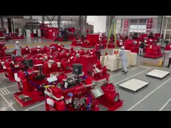 SCF300-250-500 Powerful Diesel Engine Fire Pump With 5000gpm Flow And132-218PSI UL NFPA20 Horizontal Split Case 12x10