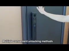 China QLEUNG S959MAX Smart Door Lock with 3D Face Recognition Tuya Video Calling and 7.4V 5000mAh Battery for 40-110mm Doors for sale