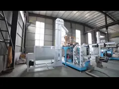 China low price Floating Fish Feed Pet Food Feed Wet Twin Screw Extruder Puffing Machine for sale