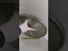 China 1A1 300*10*127  Plating Width 10mm  D60/70  Electroplating Diamond Grinding Wheel For Sophisticated Production Equipment for sale