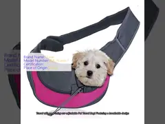China Pet Travel Bag  Neck Sling  Strap Stuff Tote Adjustable Backpack  Cat Dog Carrier Bag for sale