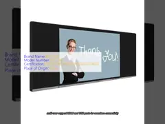 86 inch Smart Electronic Blackboard, Intelligent Elektronisch Blackboard Voor Onderwijs