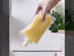 China Customizable Spouted Pouch Gravure Printing Temperature Resistance Liquid Packaging for sale