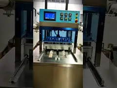 China Vertical Extended-Type Sealing Machine with 7-inch Touch Screen for One-to-Six Cavity Multi-Cavity Sealing for sale