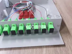 China Rotary FTTB Fiber Optic Terminal Box ODF Fiber Optic Rack Mount Patch Panels for sale