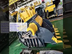 Customized   Excavator Bucket Stone Crusher Attachment for 20tons excavators Rock Breaking Q355B