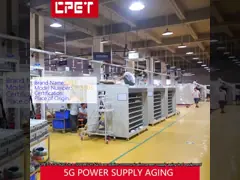 China 5G Base Station Communication Power Supply Burn In Chamber with 60CH Capacity and Flammability Rating V0 for sale