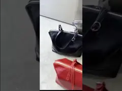 China Top-Grain Oil-Waxed Cowhide Handbag large capacity genuine leather shoulder bag handbag Tote Bag  genuine leather women's Work Bag fashion bag for sale