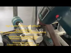 Cina Adesivo Hot Melt PUR ad alta viscosità per la lavorazione del legno con viscosità di fusione di 50000 mPa·s e temperatura di esercizio di 120°C-140°C in vendita