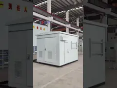 10kV 배전용 IP55 보호 및 스테인리스 스틸 쉘을 갖춘 박스형 변전소