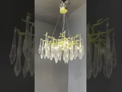 중국 방을 하기 위한 2700k 내지 6500k 매달리는 샹들리에 빛 현대 주도하는 샹들리에 판매용